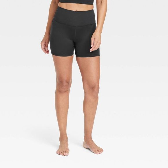 all in motion | Shorts | Womens Brushed Sculpt Curvy Bike Shorts 5 All ...
